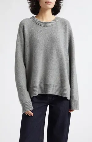 Johnstons Of Elgin Maggie Cashmere Crewneck Sweater