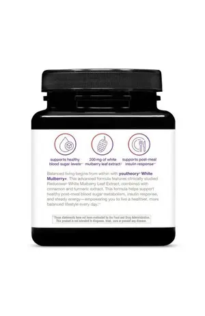 YOUTHEORY White Mulberry Post-meal Sugar Balance Supplement
