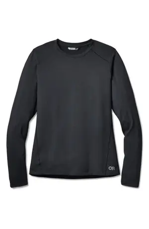 OUTDOOR RESEARCH Vigor Lt Crew Performance Sweatshirt - Black