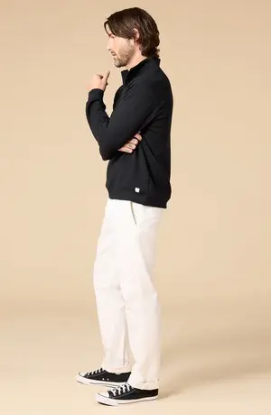 SOFTIES Dreamtech Athleisure Quarter Zip - Black