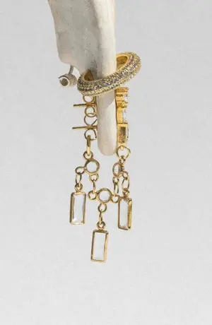 CHILD OF WILD Willa Cubic Zirconia Drop Earrings