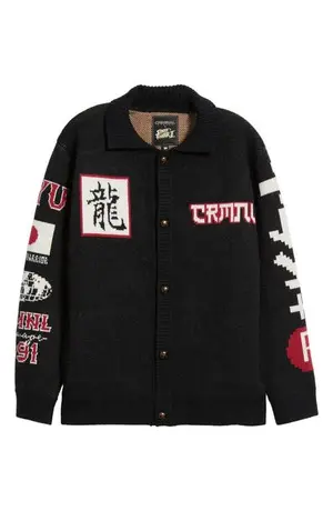 CRIMINAL DAMAGE Street Fighter Ii Ryu Cardigan