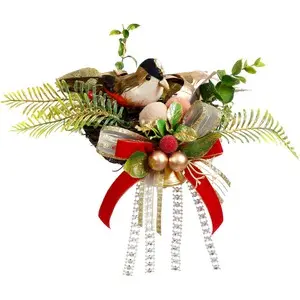 MARK ROBERTS Christmas Bird Nest - Red