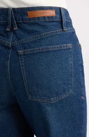 Good American Vintage Wide Leg High Waist Jeans - Indigo1329