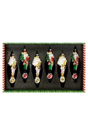 MARK ROBERTS Festive Nutcracker Ornament