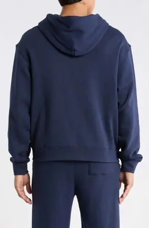 MUSEUM OF PEACE & QUIET Stencil Logo Graphic Zip Hoodie