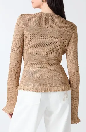 MARCIANO Marcie Cardigan - Beige