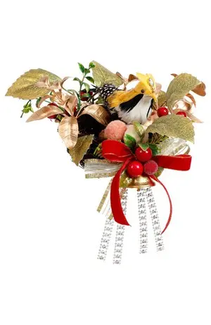 MARK ROBERTS Holiday Bird Nest - Red