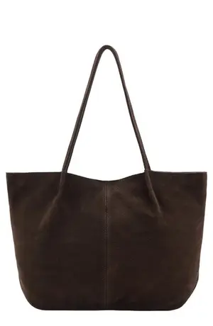 Mango Suede Shoulder Bag