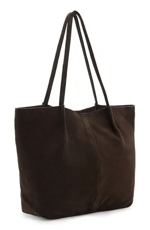 Mango Suede Shoulder Bag