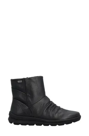 RIEKER Berta 66 Leather Bootie - Black