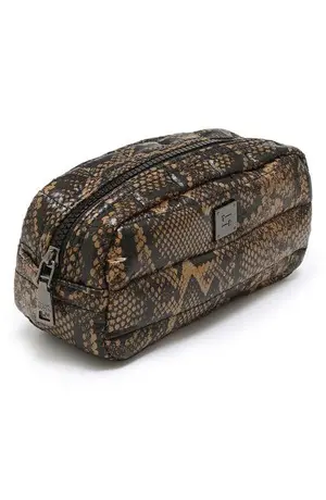 THINK ROYLN Touch-up Carryall Essentials Faux Leather Pouch