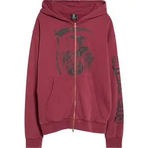 OVERTIME Elite City Reapers Zip Hoodie - Red