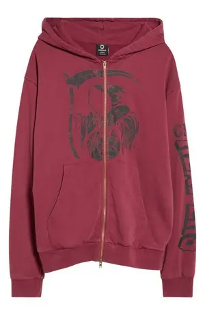 OVERTIME Graphic Zip Hoodie