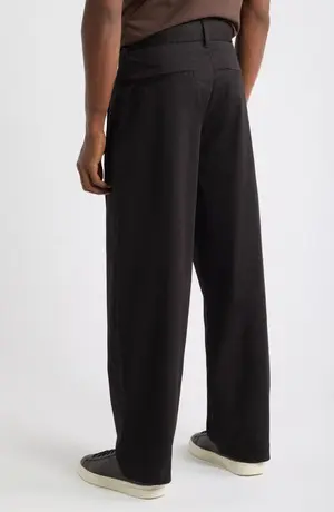 BOSS Pleated Wide Leg Trousers