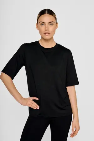 RESIDUS Bottas Relaxed Jersey T-shirt - Black