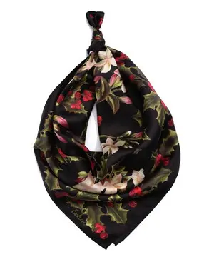 Echo Holly Silk Bandana