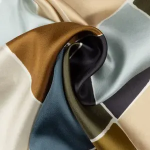 Echo Harlequin Silk Square