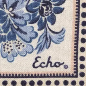 Echo Floral Bandana - Navy