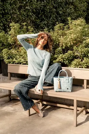 HANDED BY Mini Paris Recycled Plastic Tote Bag