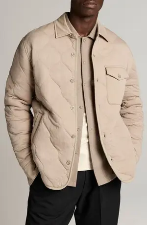 Quilted Outerwear For Men