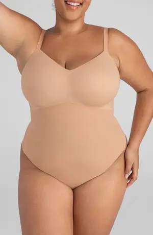 HONEYLOVE Cami Thong Bodysuit