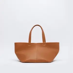 MESCH Ana Leather Tote Caramel