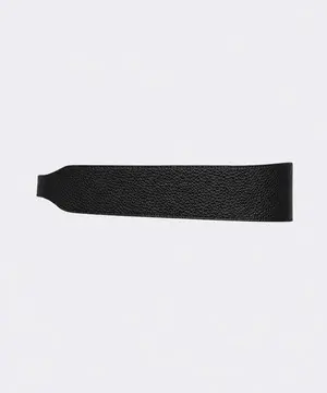 MESCH Trelew Leather Wrap Belt - Black