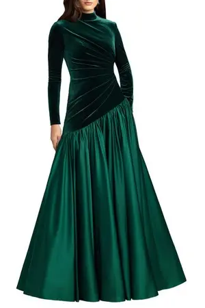Paneled Evening Dresses