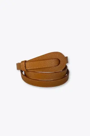 MESCH Pampa Leather Belt - Caramel