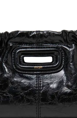Maje Crackled Leather Milpli Gazette