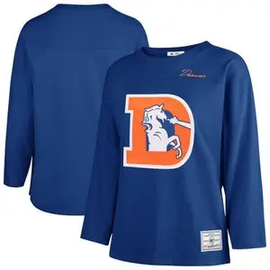 '47 47 Denver Broncos Game Nod Timeless Long Sleeve T-shirt - Royal