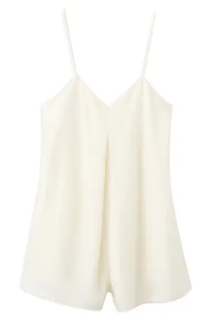 Mango Open Back Straight Jumpsuit