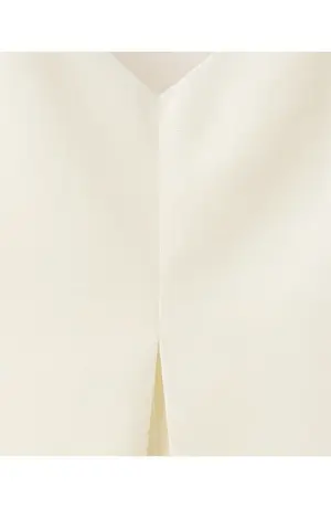 Mango Open Back Straight Jumpsuit