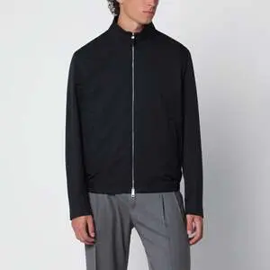 Zegna Navy Zip-up Jacket
