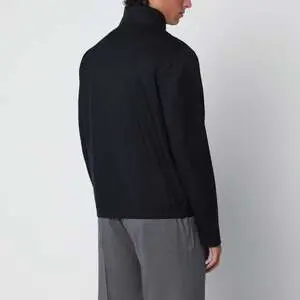 Zegna Navy Zip-up Jacket