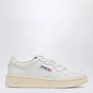 AUTRY Medalist Low Leather Sneakers - White