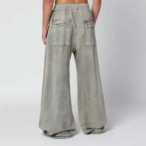 Rick Owens Oversized Shirt In Mineral Washed Denim