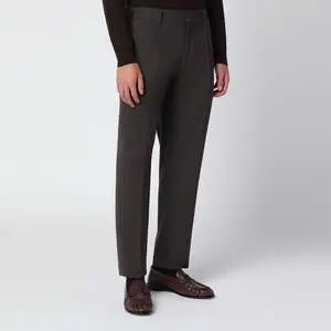 SANTANIELLO Trousers In Wool Blend