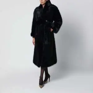 BB COUTURE Jackie Double-breasted Coat With Belt