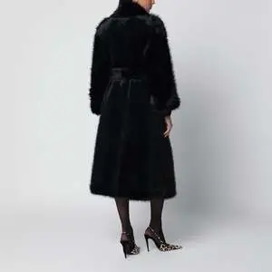 BB COUTURE Jackie Double-breasted Coat With Belt