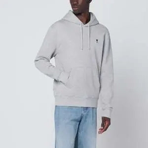 AMI Paris De Coeur Hooded Top