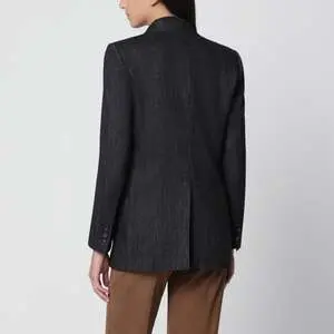 Tagliatore Double-breasted Herringbone Jacket