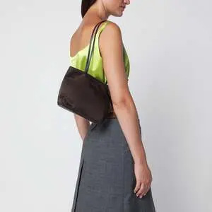 VALESQUE Spaghetti Tote Bag In Satin Nylon