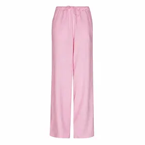 2KSTYLE Positano Elasticated Linen Wide-leg Pants