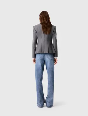 Maje Short Bar-style Suit Jacket