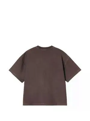 Carhartt Work In Progress Lambert Logo-embroidered T-shirt - Brown