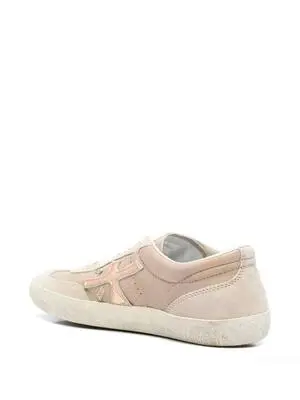 Premiata Logo-patch Paneled Sneakers