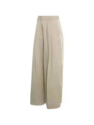 Adidas Pleated Side-stripe Trousers