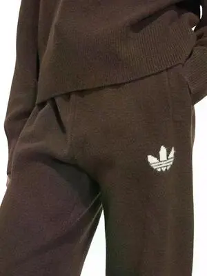 Adidas Trefoil-logo Knit Track Pants